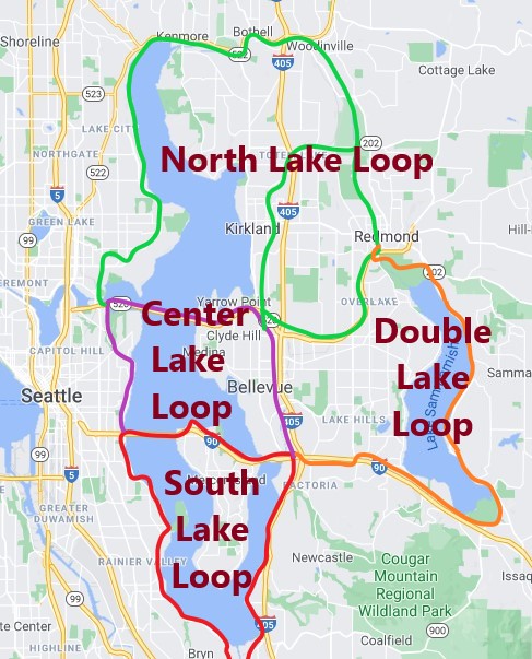 Lake Washington Loops Howbillrolls